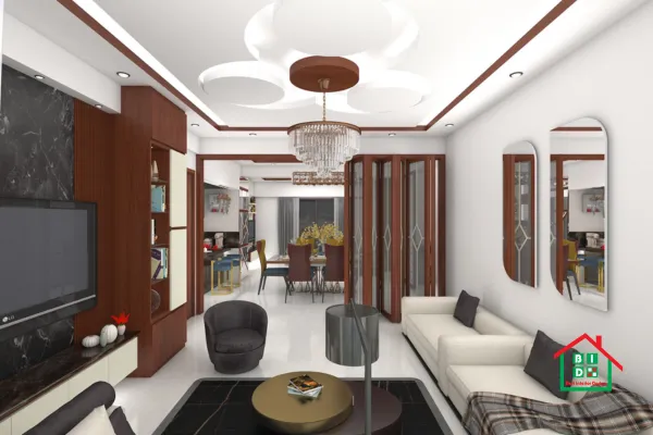 Drawing/ Living Room Interior Design In Bangladesh- 50 Images
